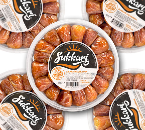 Sukkari Yaş Hurma (500 Gr) | HURMA SHOP